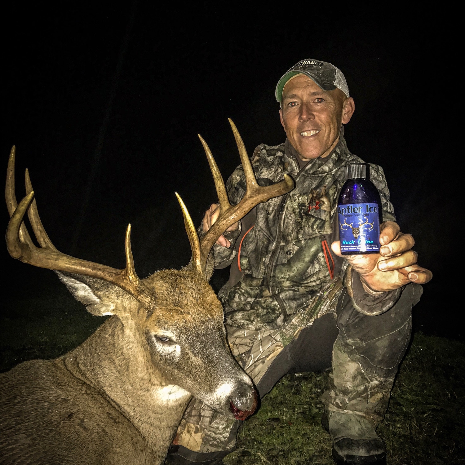 Antler Ices Frozen Deer Urine