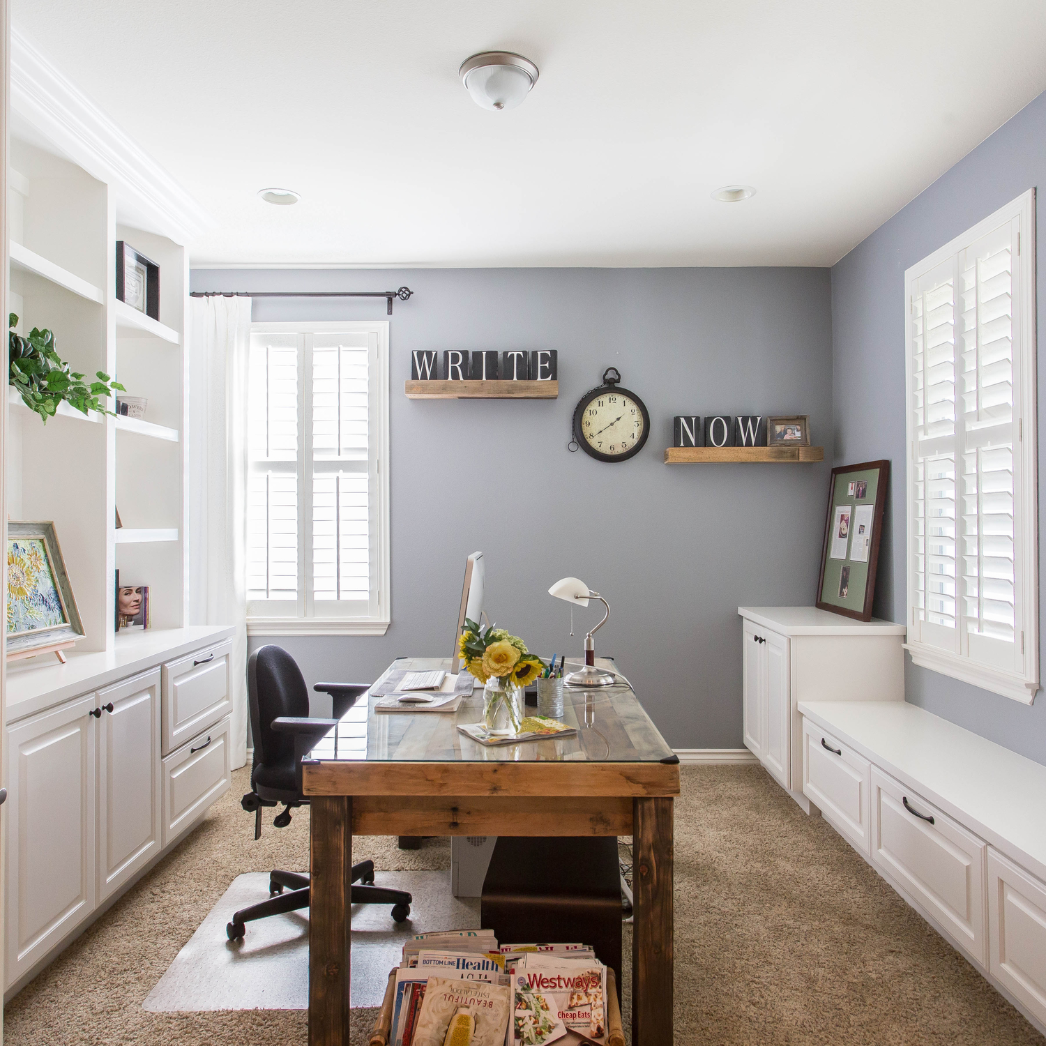 Ottawa Classic Desk in Natural – Kase Custom