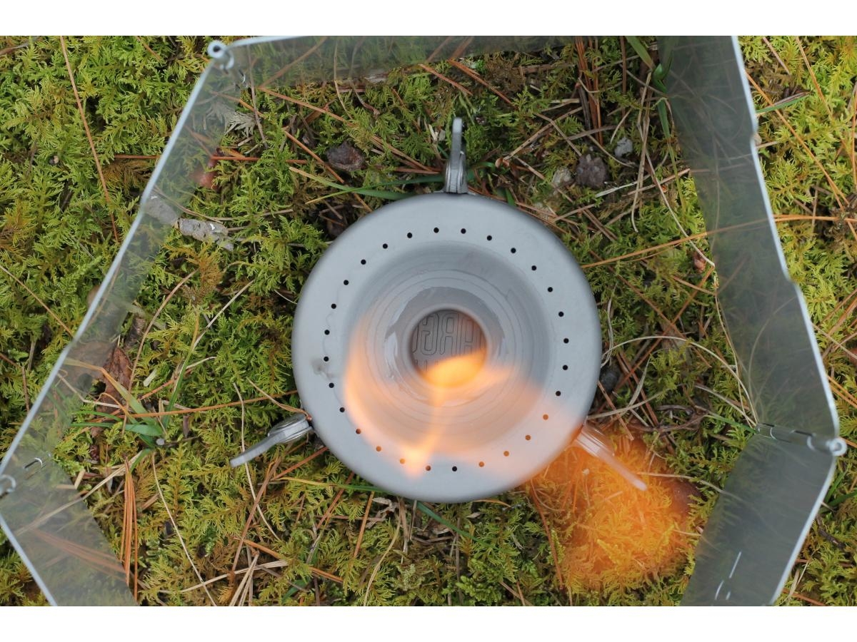 Aluminum Windscreen for Backpacking Stoves – VARGO
