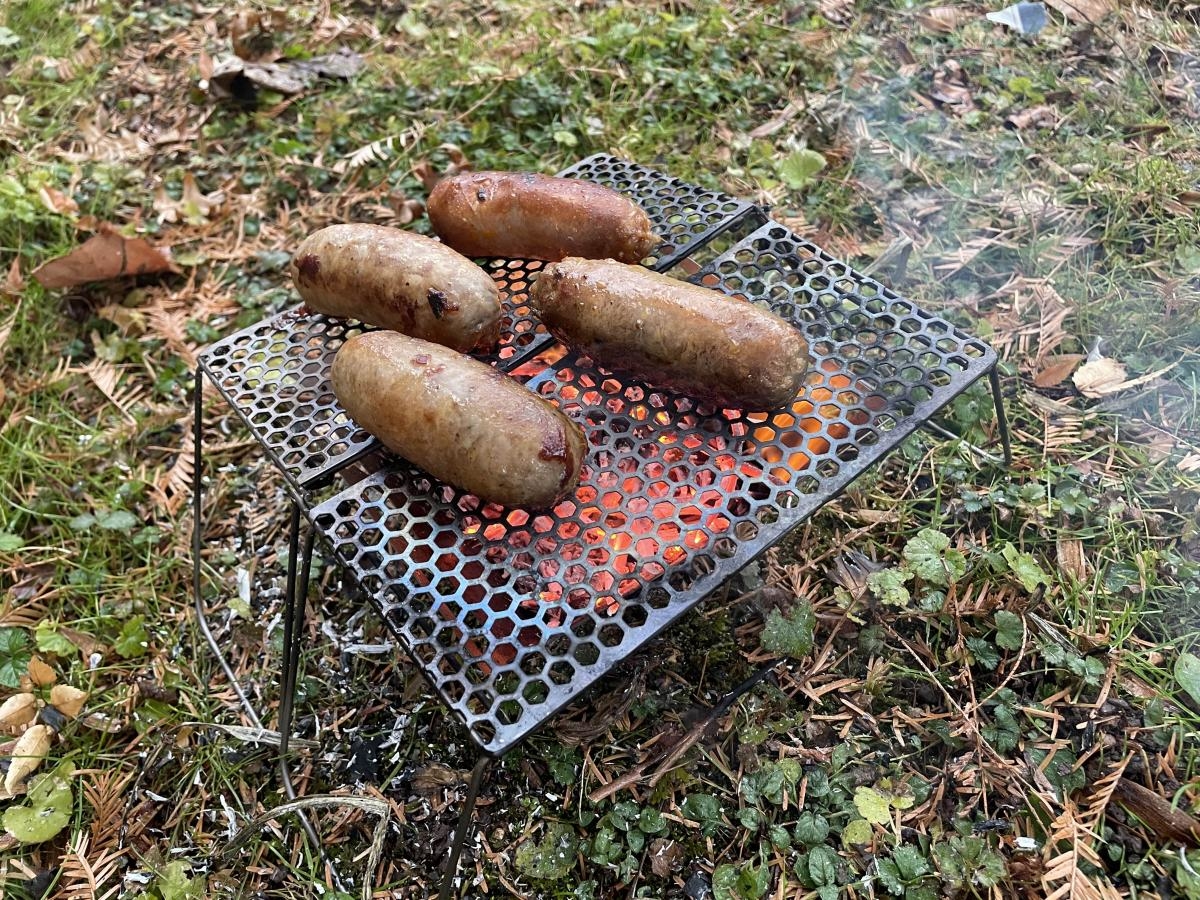 Titanium BiFold Grill | For Backpacking – VARGO
